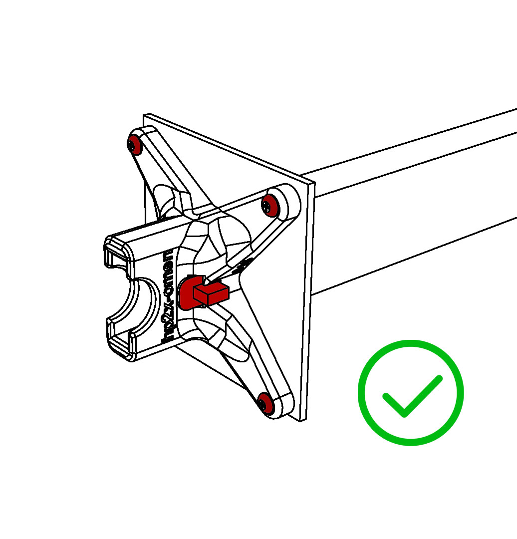 hp2x-o VESA adapter - 3idee Knowledgebase