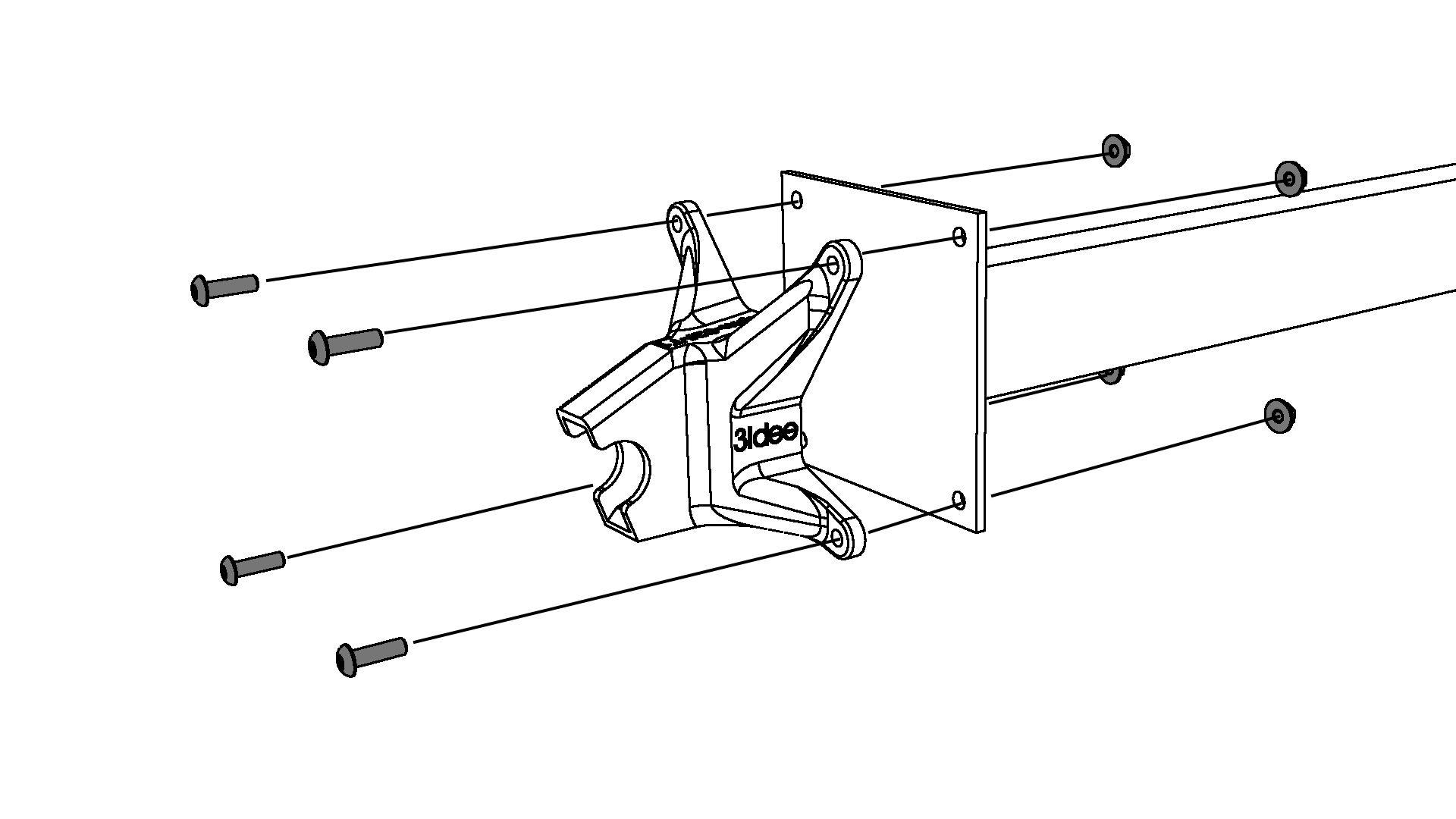 hpm-f Typ1 / Typ2 VESA adapter (V2) - 3idee Knowledgebase